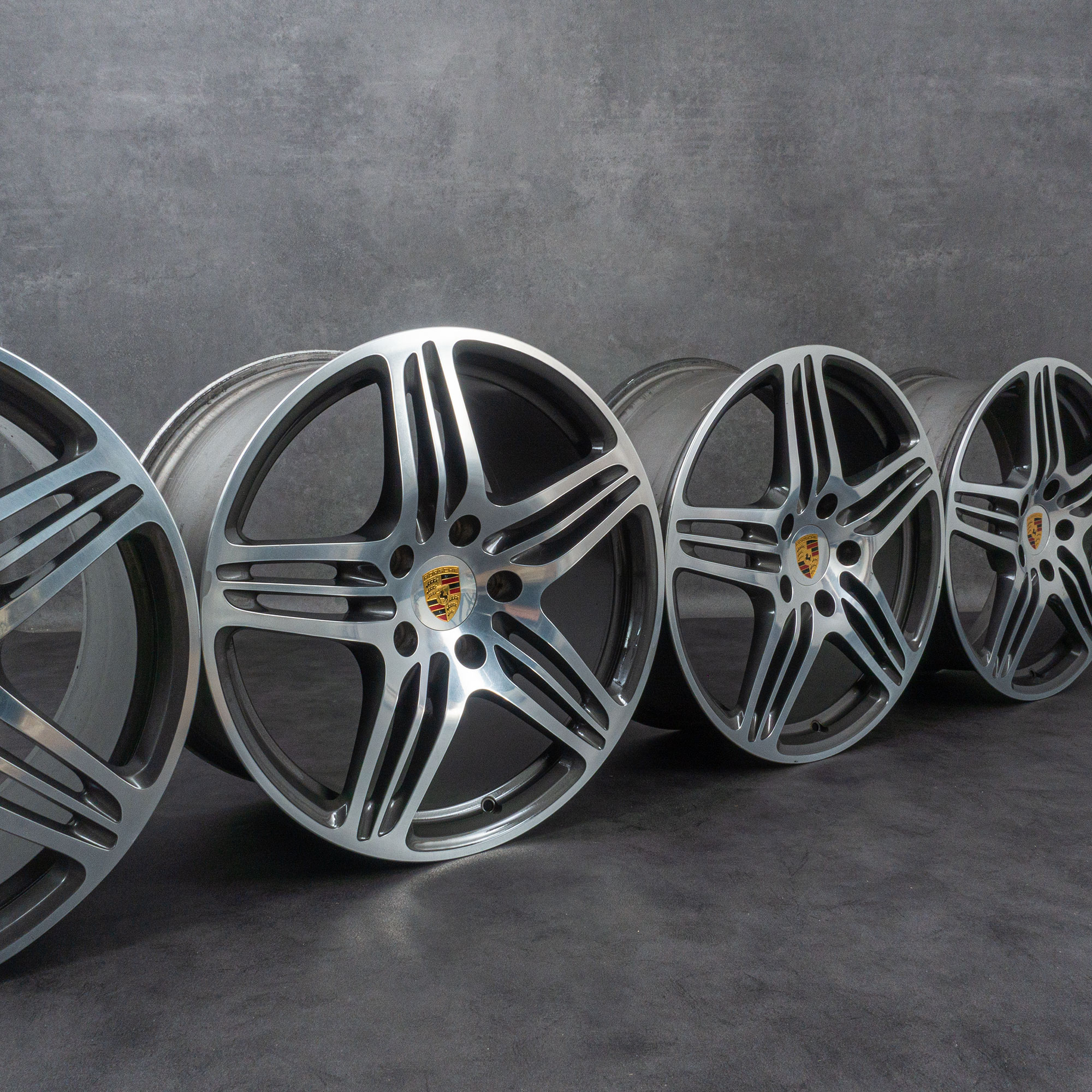 Original Porsche 997 rims 19 inch Turbo I 99736215605 99736216302 ...