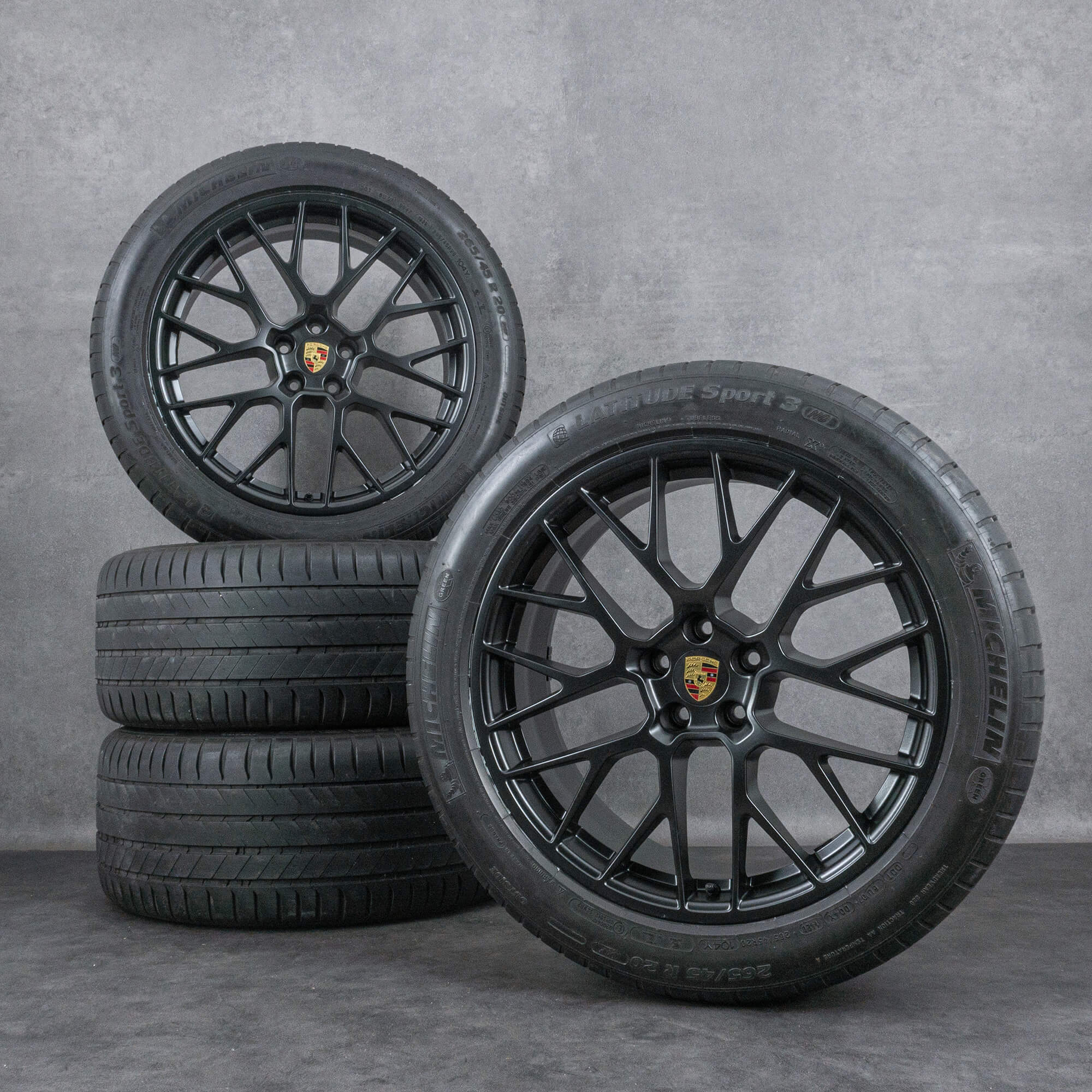 Original Porsche 20 inch rims Macan I & II RS Spyder summer wheels summer