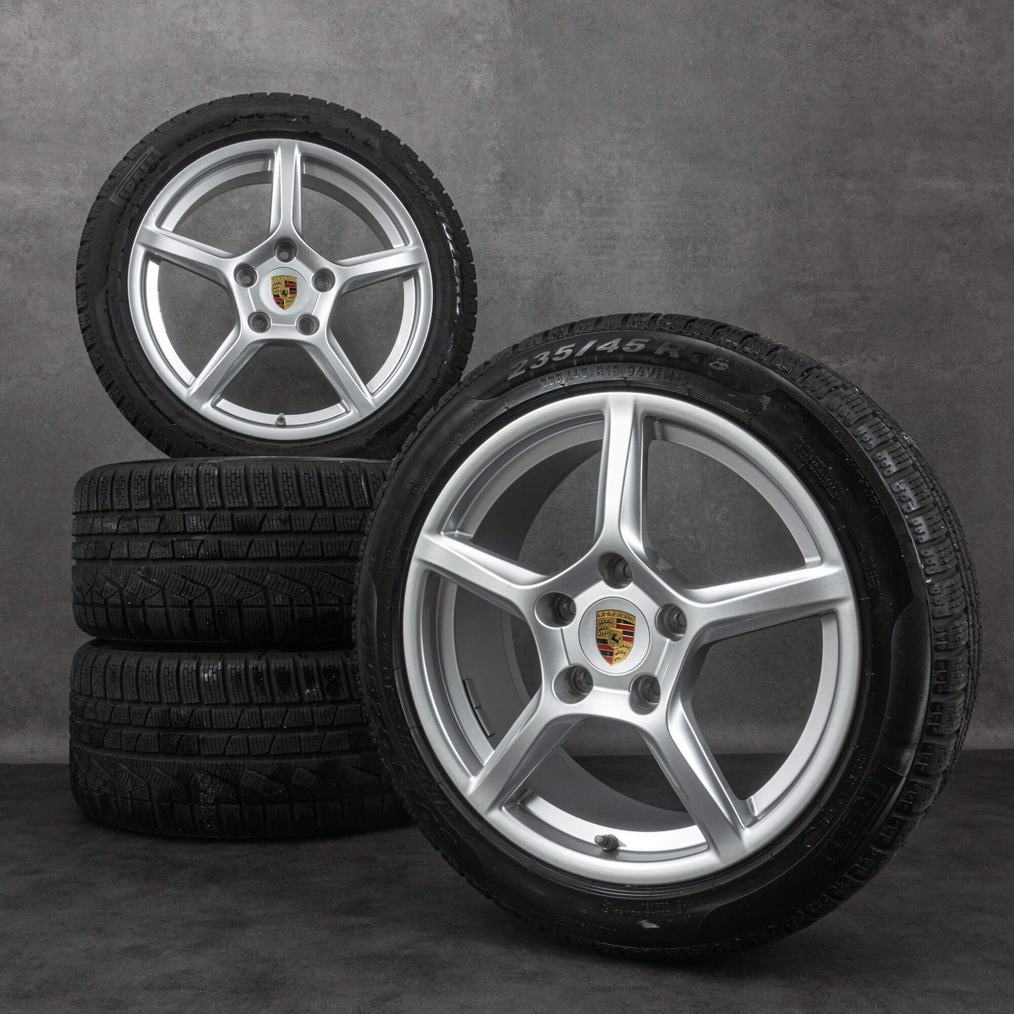 Original Porsche 18 inch rims Boxster S 982 718 98260 winter wheels ...