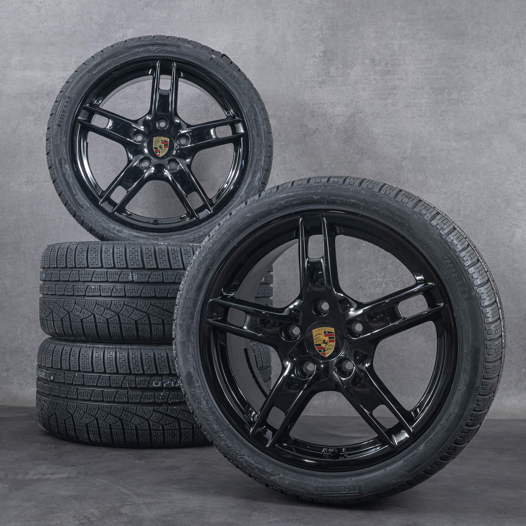 Original Porsche 18 inch Boxster Cayman S 987 rims winter wheels winter ...