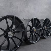 Original Porsche rims 991 20 21 inch GT3 RS 911 black aluminum rims 9 ...